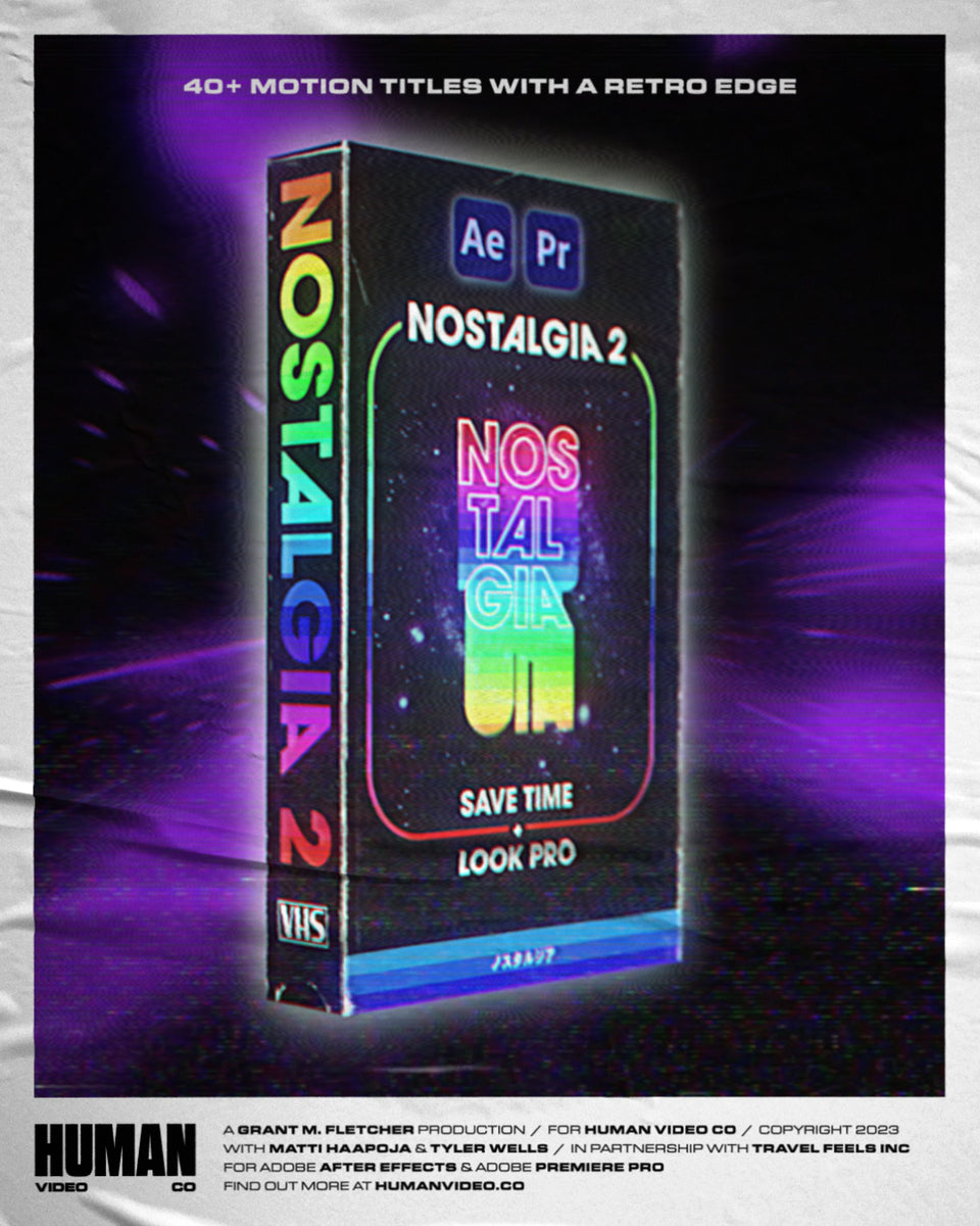 NOSTALGIA 2 RETRO TITLES – Human Video Co